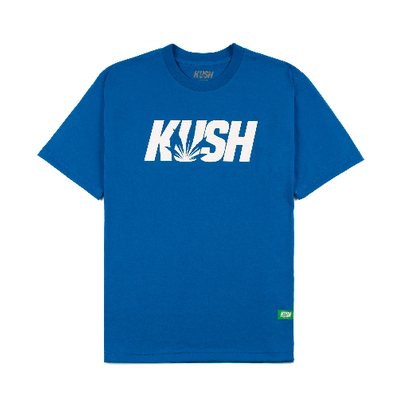 KUSH Co. OG LOGO WHITE (Blue) Classic T-Shirt | Shopee Philippines
