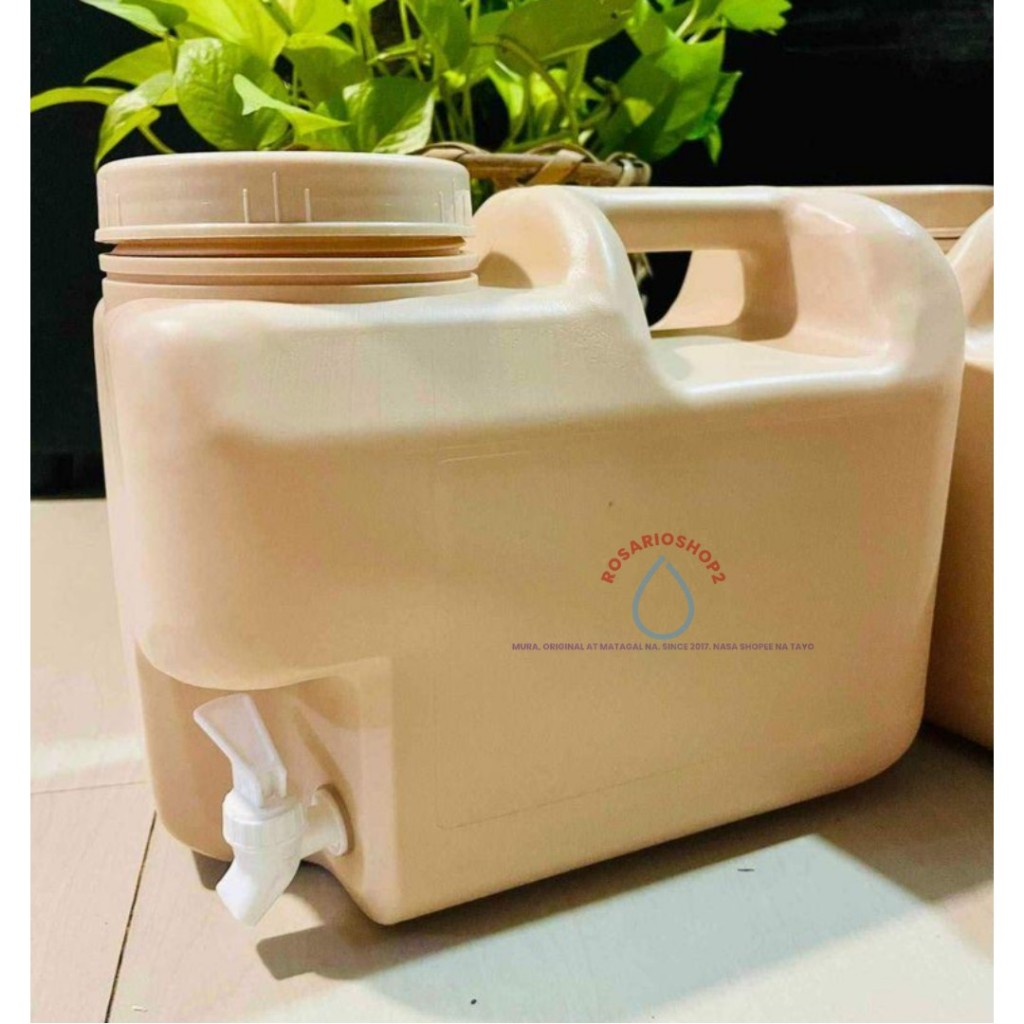 10 Liters / 2.5 Gallon Slim MINI Water Container Jug Pitcher with ...