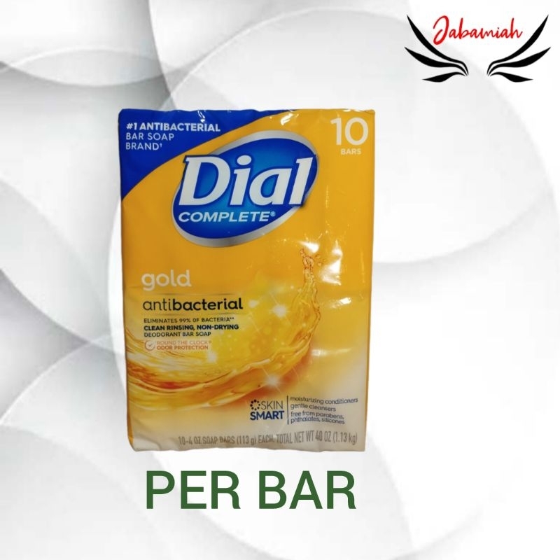 Sold per bar DIAL Advanced Clean SOAP GOLD BAR 113g miah | Shopee ...