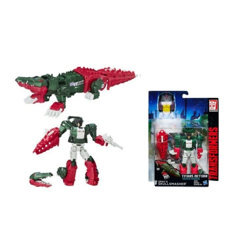 Transformers Generations Titans Returns Deluxe Class Grax and ...