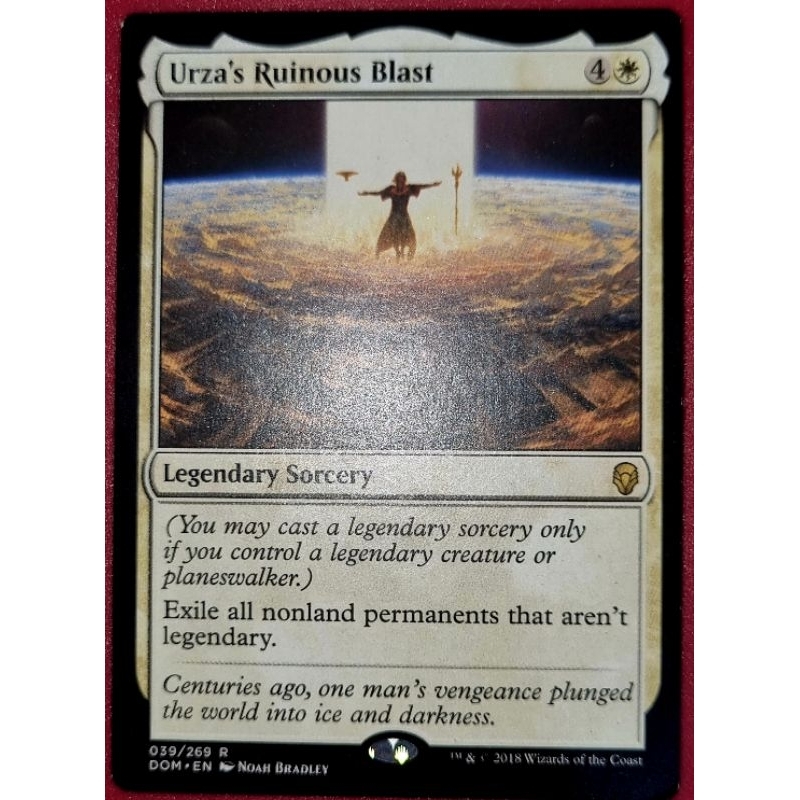 MTG Urza's Ruinous Blast DOM (Nonfoil) | Shopee Philippines