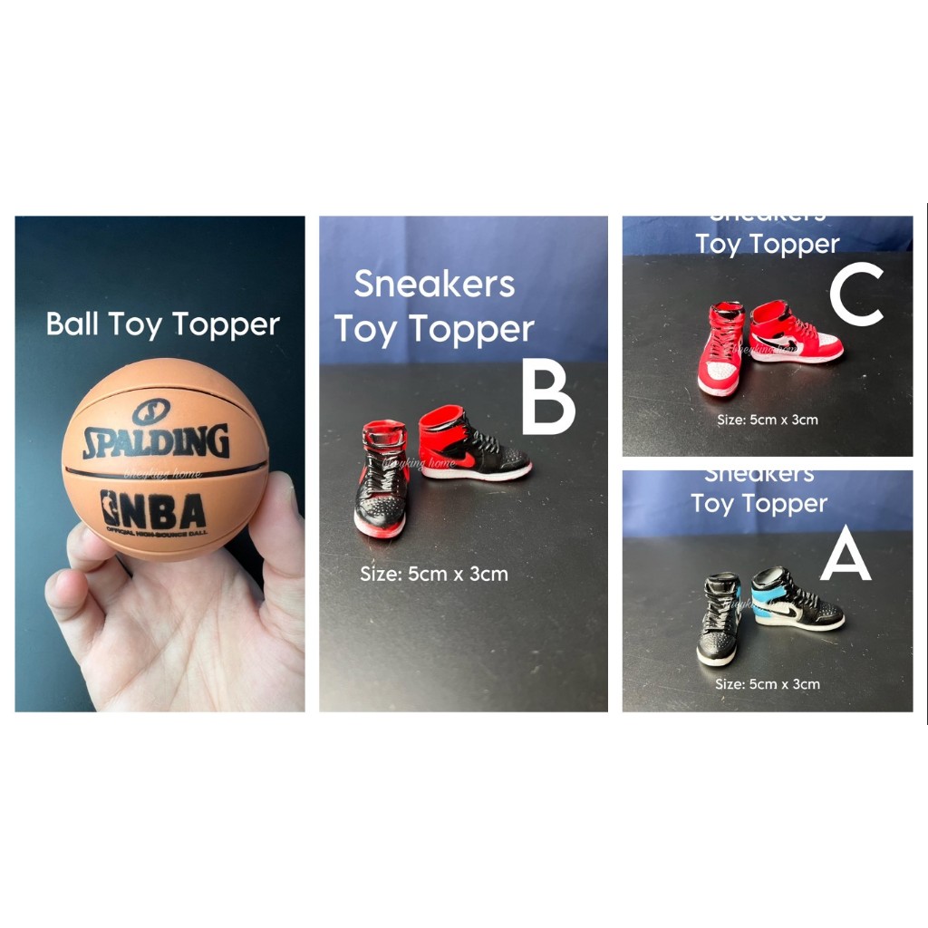 Basketball Shoes Ball Topper toppers sports athlete sneakers | Shopee ...