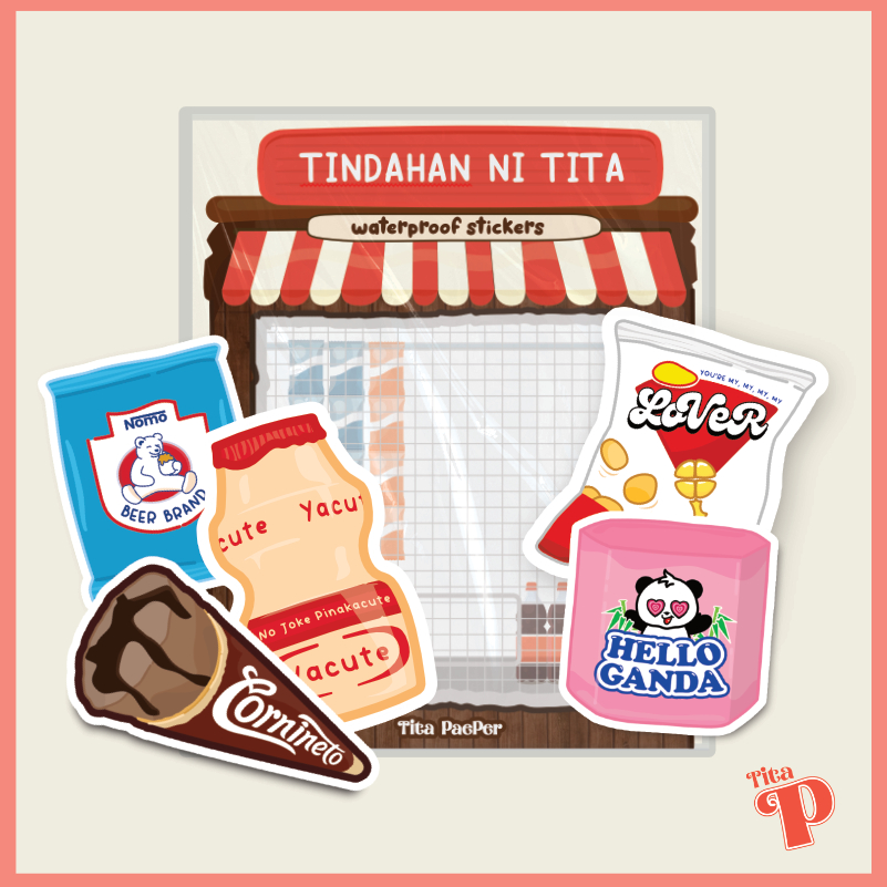 Tindahan Sticker Pack Waterproof Vinyl | Shopee Philippines