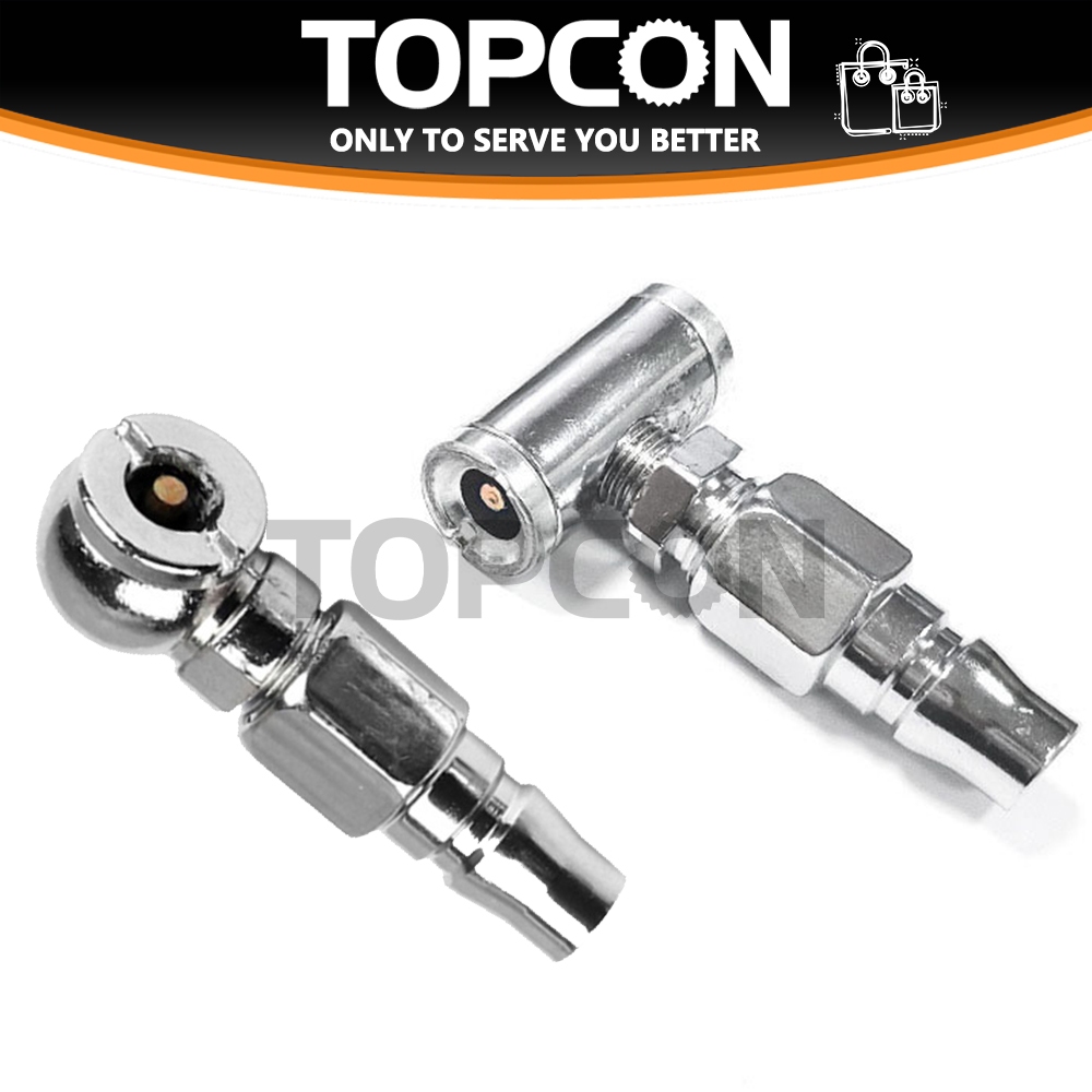 Air Chuck Tire Inflator Nozzle For Truck Car Motorcycles Dual Purpose ...