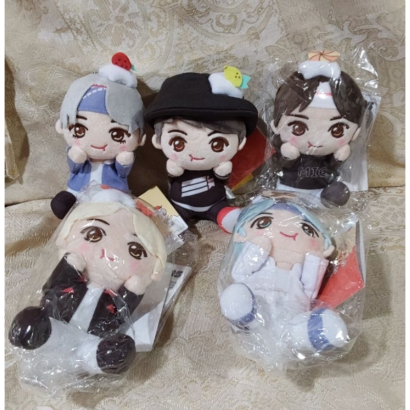 OFFICIAL BTS Tinytan Sweet time small plush - Jungkook, V, Jin, Jimin, Suga, J Hope | Shopee ...