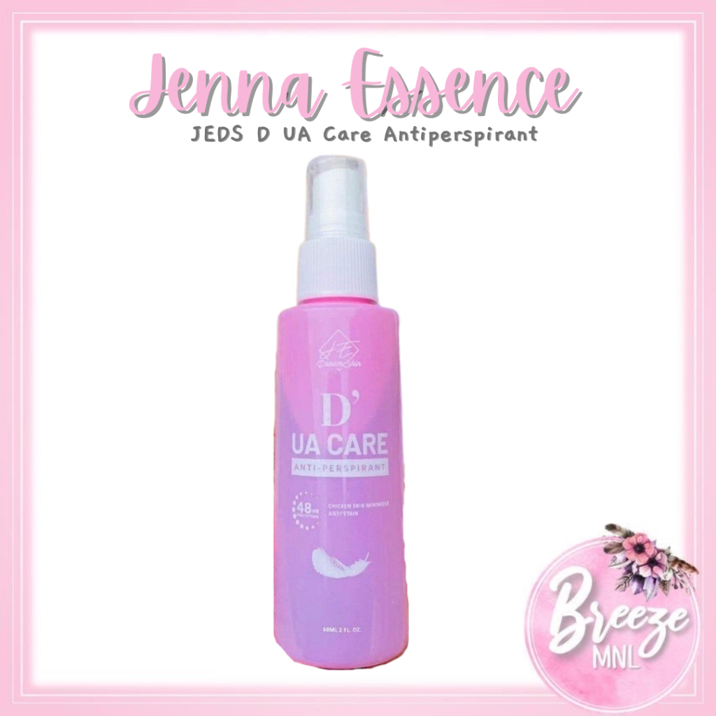 JEDS Jenna Essence D UA Care Anti Persperant Underarm Spray Whitening ...