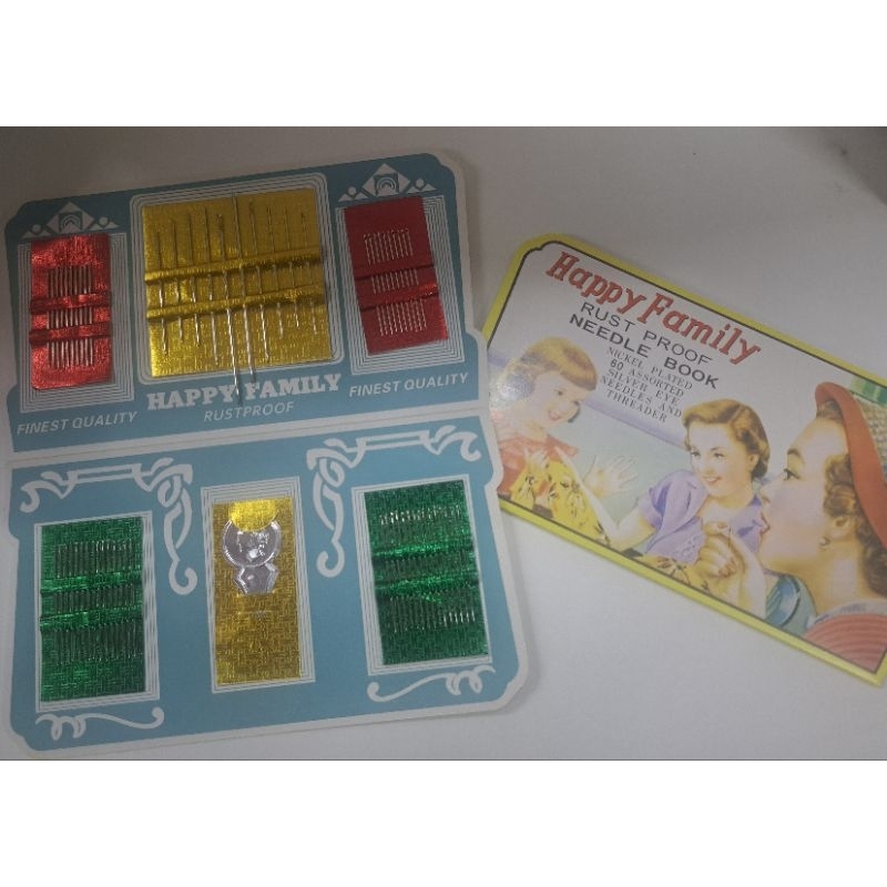 Happy family needle set (Japan Quality) | Shopee Philippines