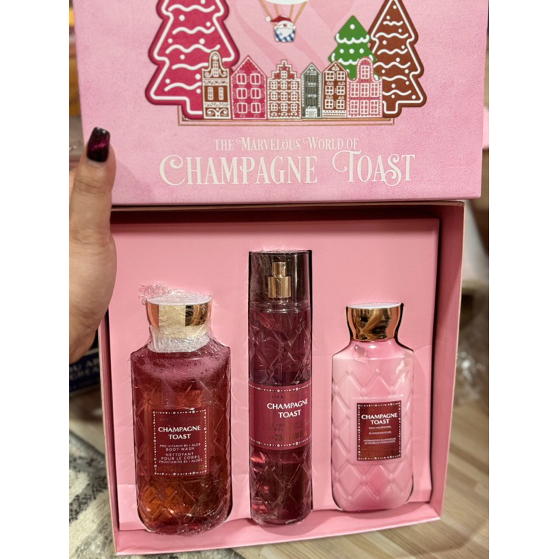 bbw champagne toast gift set | Shopee Philippines