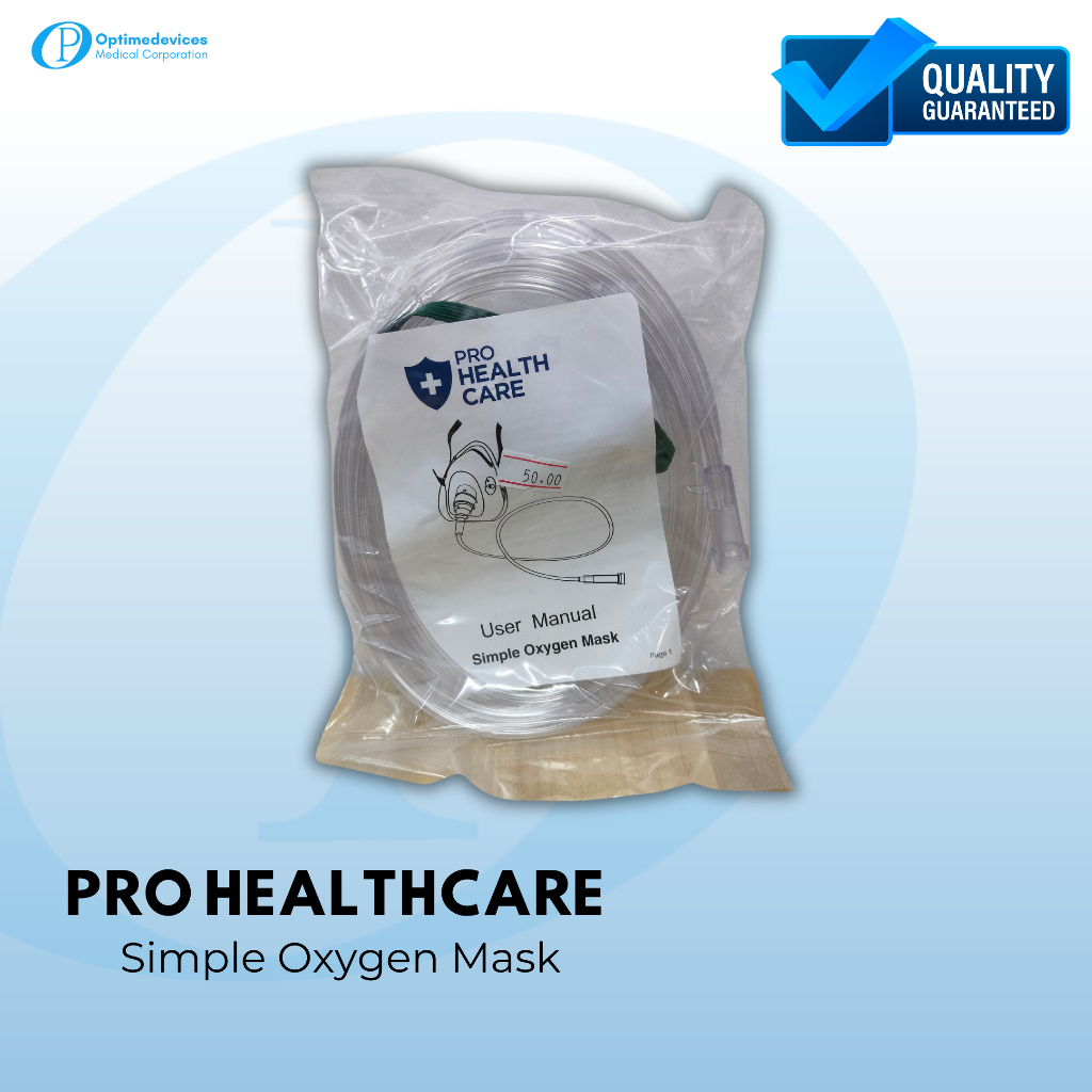 [PRO HEALTHCARE] Simple Oxygen Mask (For Medical Use) | Shopee Philippines