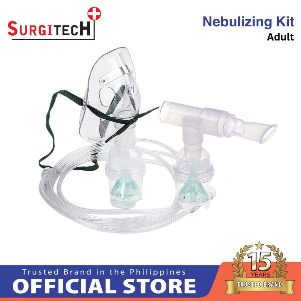 Surgitech Nebulizing Kit (Adult & Pedia) | Shopee Philippines