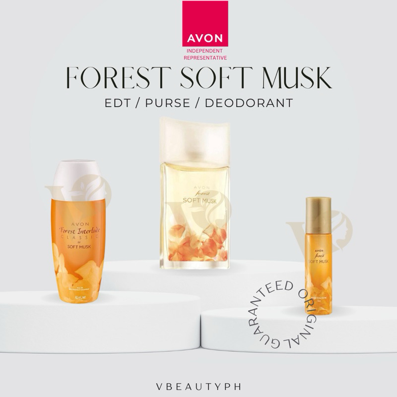 Forest Softmusk Eau De Toilette 50ml or Deodorant 40ml or Perfumed ...