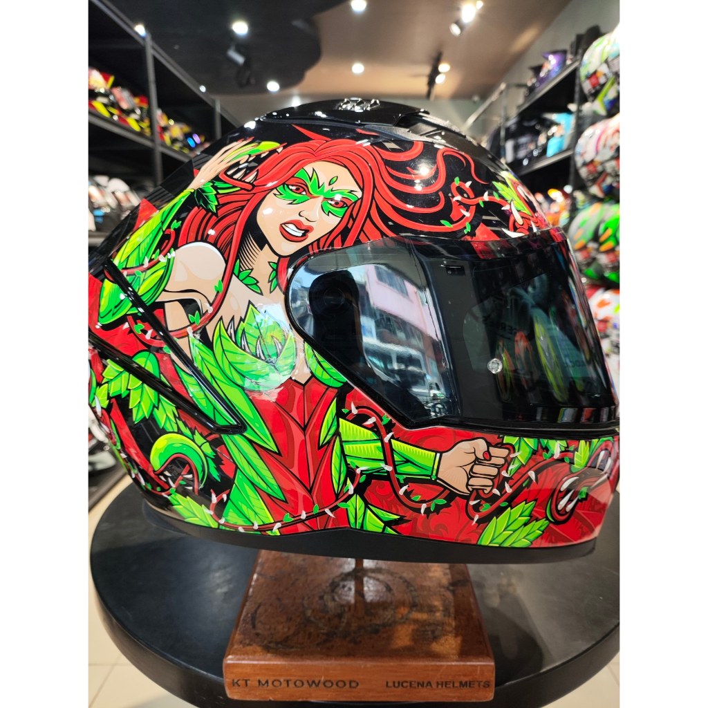 Spyder Strike Vixen Full Face Dual Visor Helmet for Motorcycle (Free ...