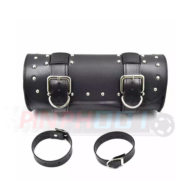 Motorcycle Saddle bag PU Leather Tool Bag Universal Motorcycle Side Box ...