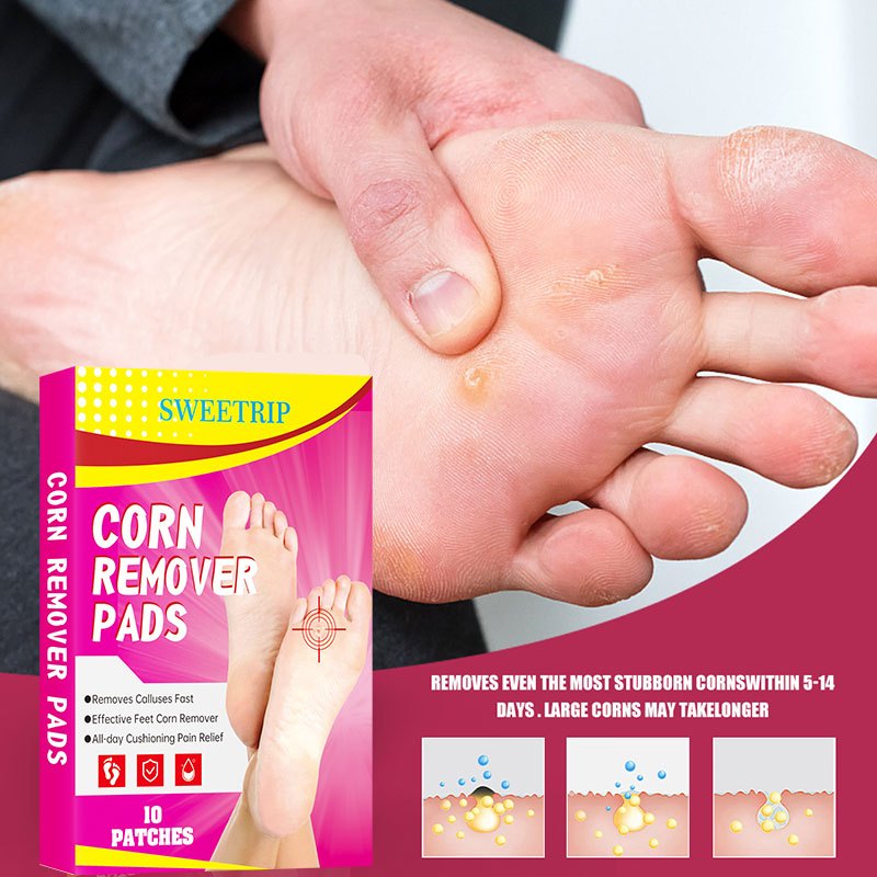 SWEETRIP Foot Corns Remover Patch Remove Calluses On The Feet Patch ...