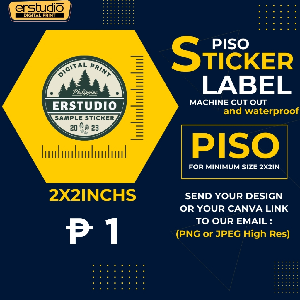 Sticker Label Waterproof (100pcs) | Shopee Philippines