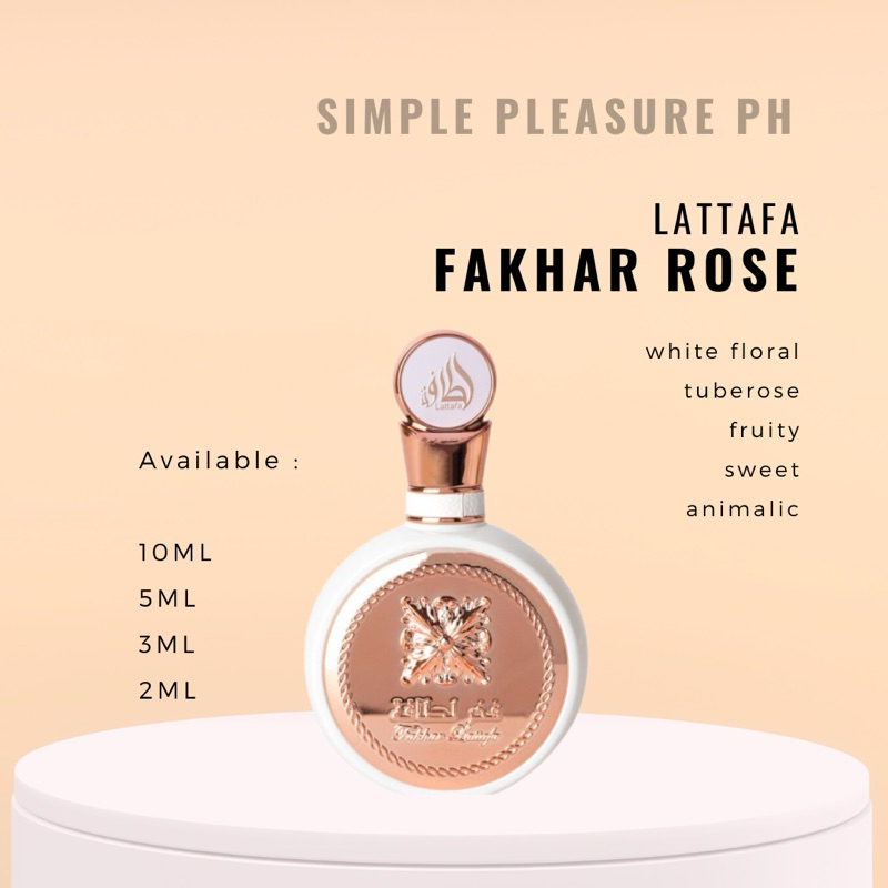 SP Lattafa Fakhar Rose Decant (Givenchy L'Interdit EDP Dupe) | Shopee ...