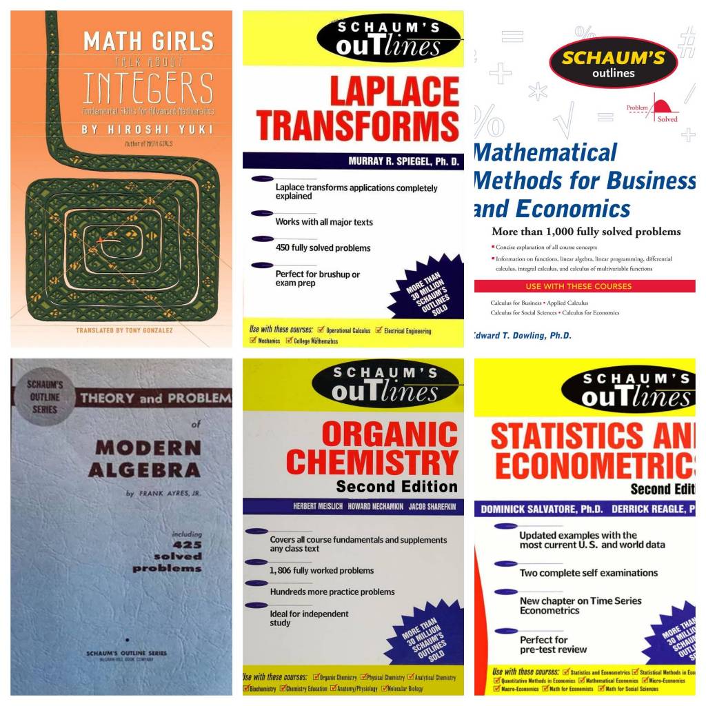 SCHAUM'S OUTLINES MATH BOOKS | Shopee Philippines