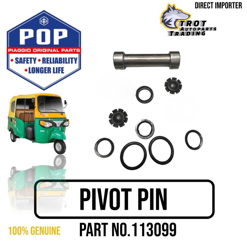 PIAGGIO Pivot Pin Set Genuine Part 113099 | Shopee Philippines