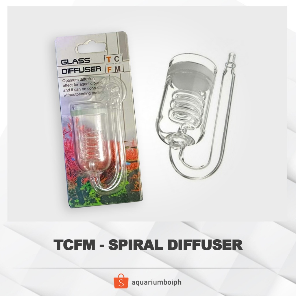 TCFM - Glass Spiral CO2 Diffuser | Shopee Philippines