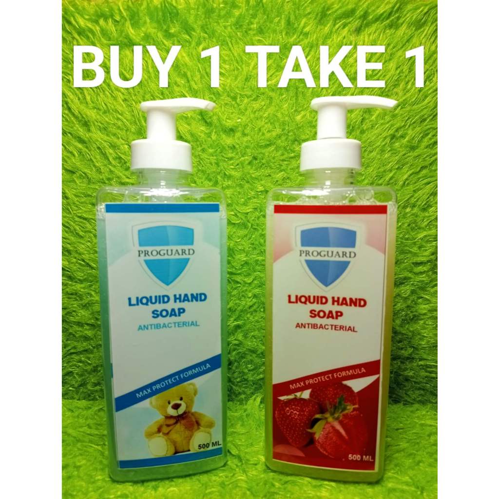 Liquid Hand Soap 500ml (Buy 1 Take 1) | Shopee Philippines
