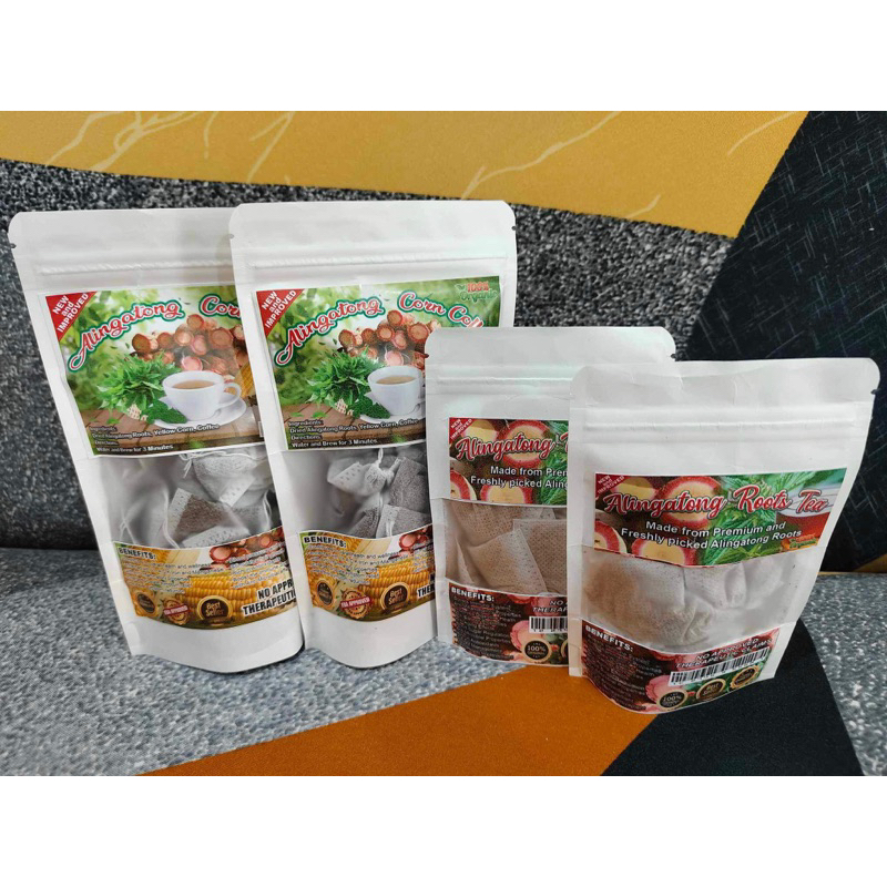(2packs + 2 FREE ) Alingatong Corn Coffee Original and Alingatong Roots ...