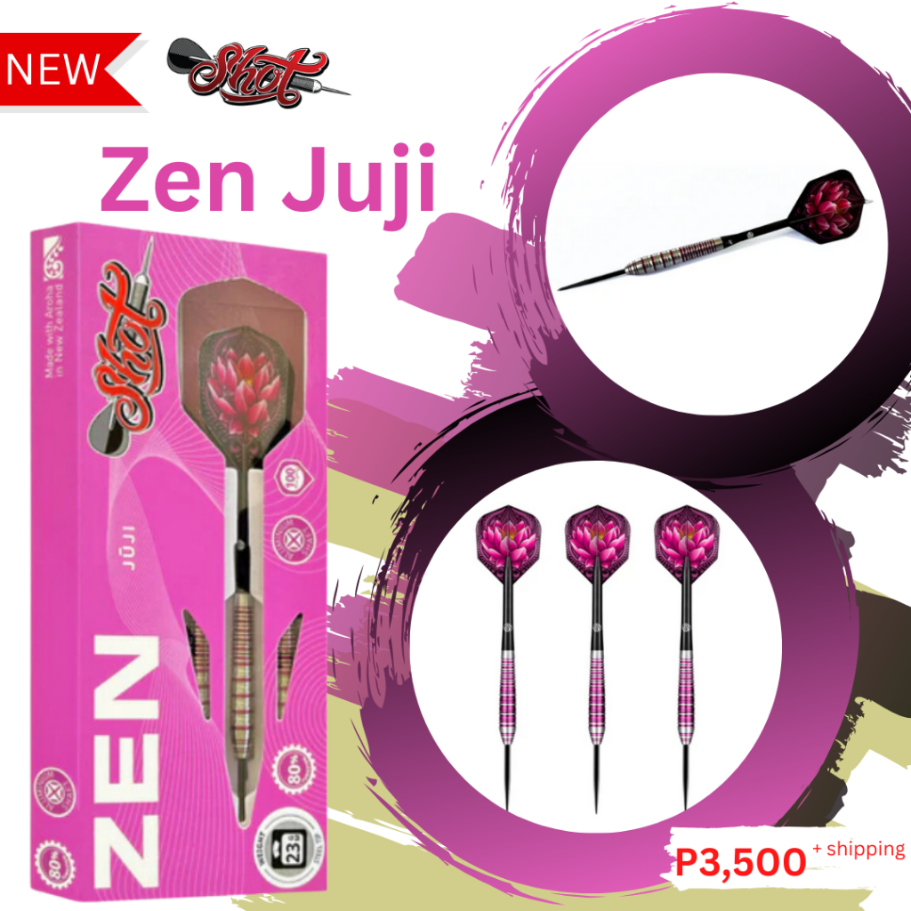 SHOT! ZEN JUJI (Darts) 23g | 24g | Shopee Philippines