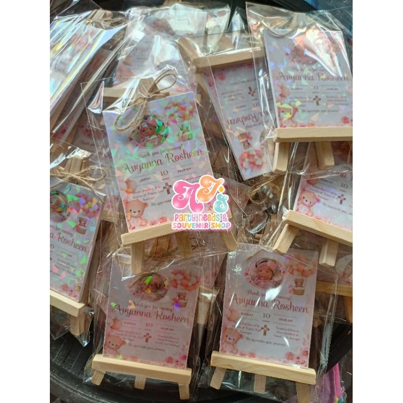 Picture Stand Souvenir Sintra Board for Birthday, Christening, Wedding ...