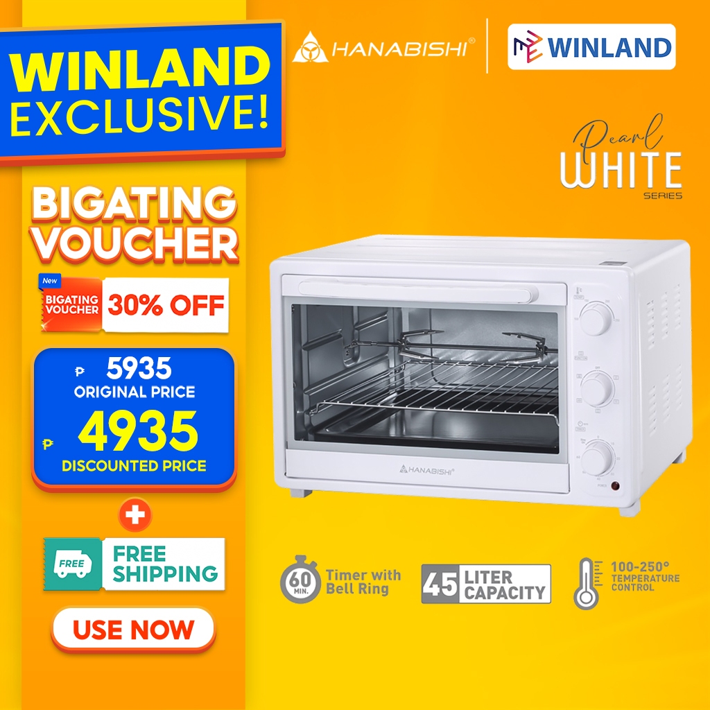 Hanabishi by Winland Rotisserie / Convection Oven Aesthetic Electric ...