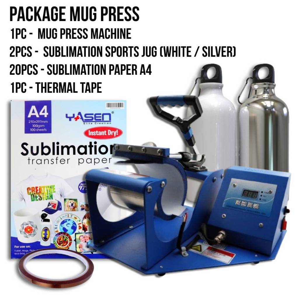 Sapphire Mug Press Machine Heavy Duty Machine for Mugs and Sports Jug ...