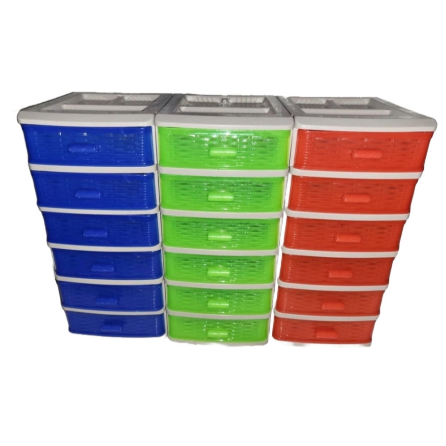 KES 6Layers RANDOM COLOR Mini Drawer Mini Organizer Medicine Drawer ...