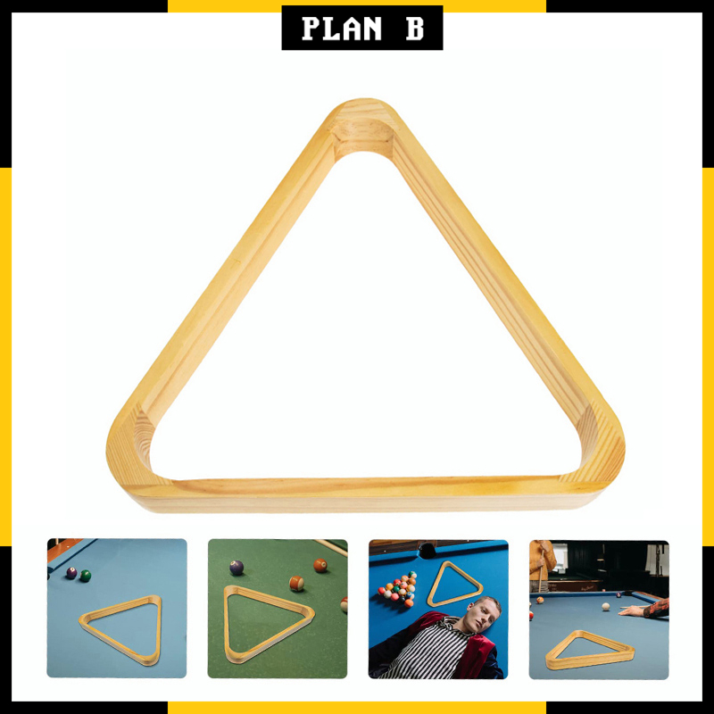 US Billiard Triangle Rack Wood Pool Balls Triangle Rack Standard Size ...