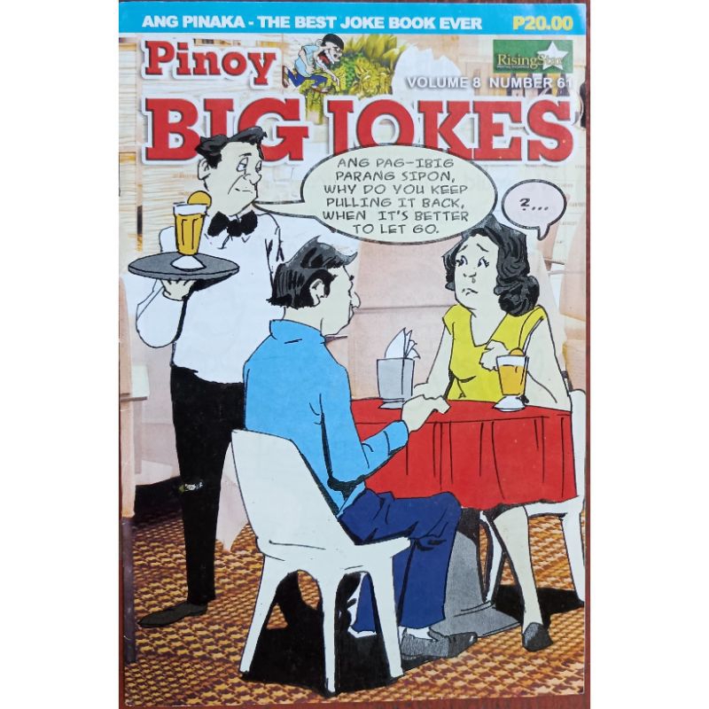 RisingStar Pinoy BIG JOKES Volume 8 Number 61 Mini Booklet | Shopee ...