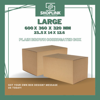 Corrugated RSC Shipping Box Packaging | Brown Kraft | No print | JNT ...