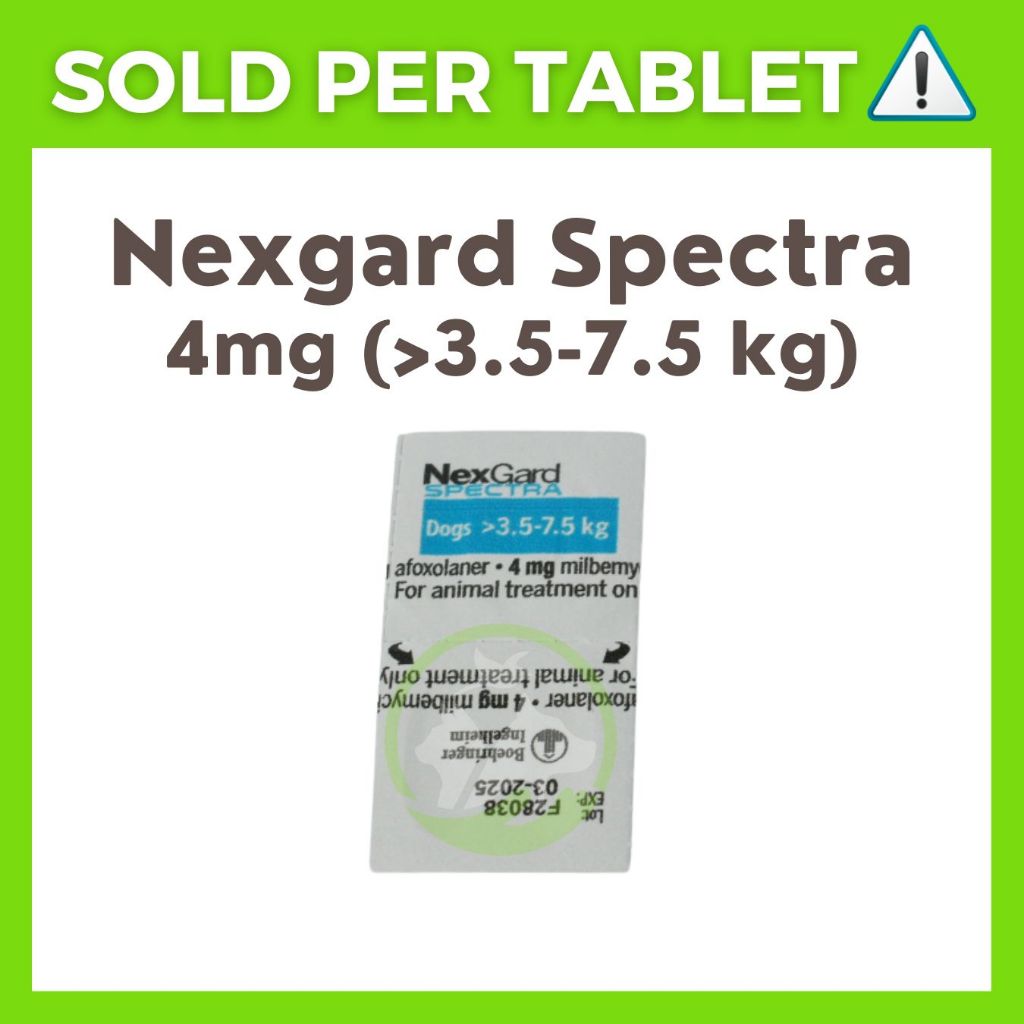 Nexgard and Nexgard Spectra Anti Tick & Flea with FREE Sticker Chewable ...