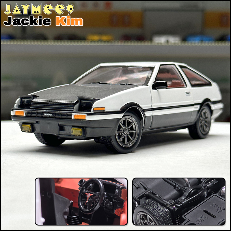 Die Cast JKM 1:32 Scale Toyota Sprinter Trueno AE86 1984 ALLOY CAR ...