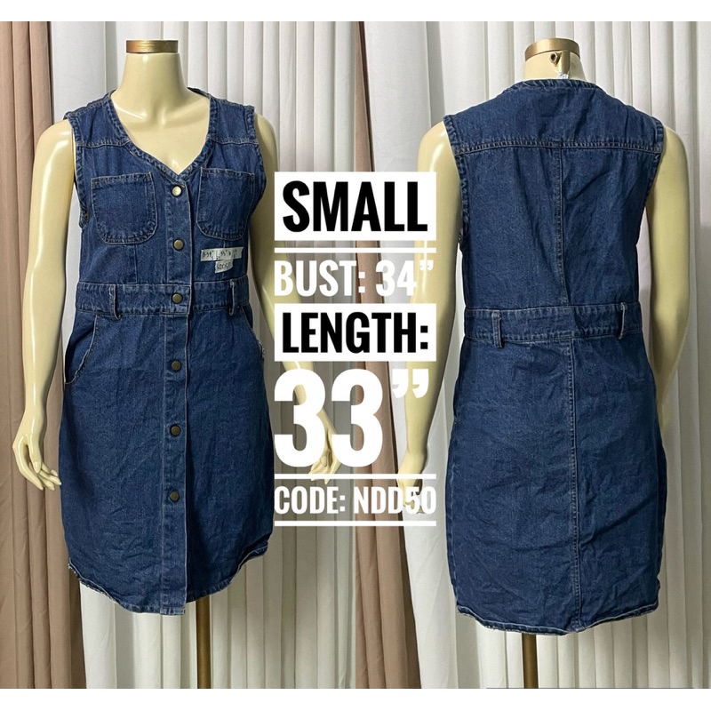 denim dress | maxi mini midi denim dress l ladies maong dress | Shopee ...