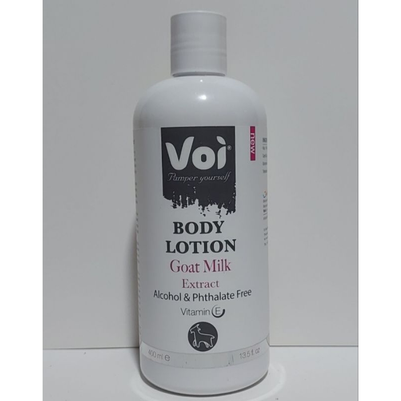 Voi Body Lotion Goat Milk 400ml | Shopee Philippines