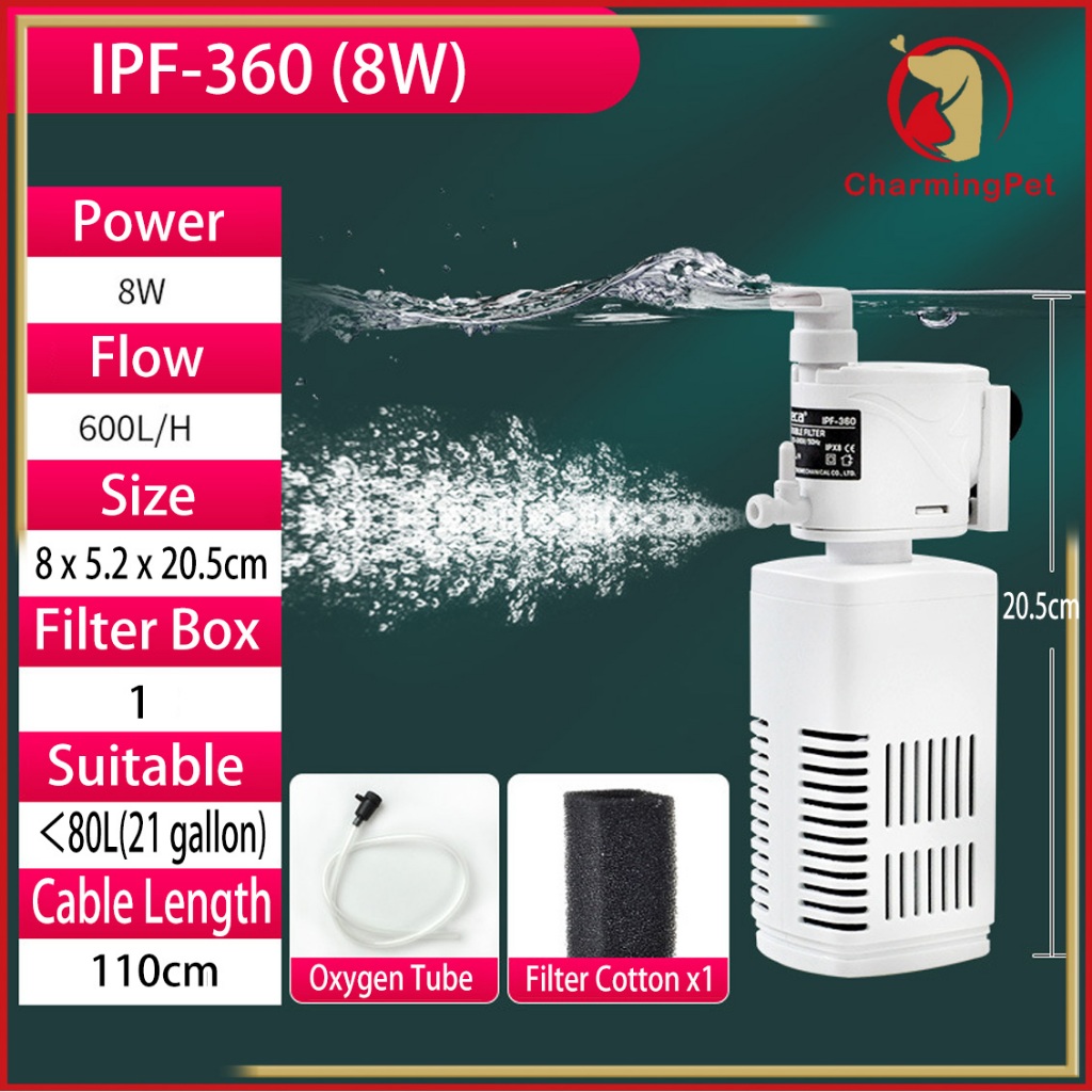 4 in 1 Submersible Aquarium Internal Filter Pump for Fish Tank and Pond,highly cost effective ...