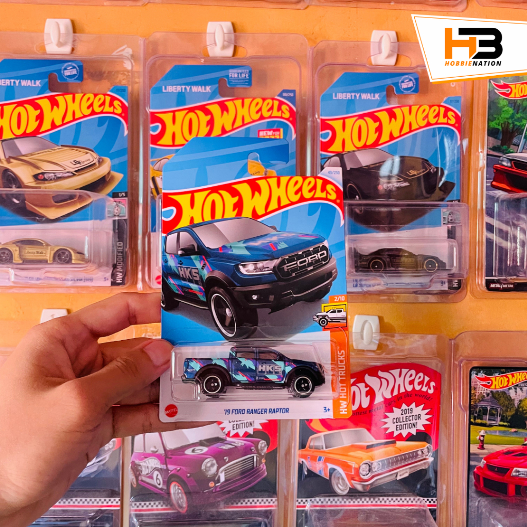 Hot Wheels '19 Ford Ranger Raptor 'HKS' | Hobbie Nation | Hotwheels ...