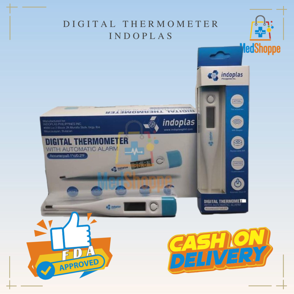 INDOPLAS DIGITAL THERMOMETER | Shopee Philippines