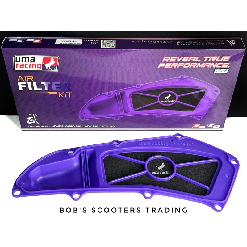UMA Racing Air Filter Kit Click 160 / ADV 160 / PCX 160 | Shopee ...