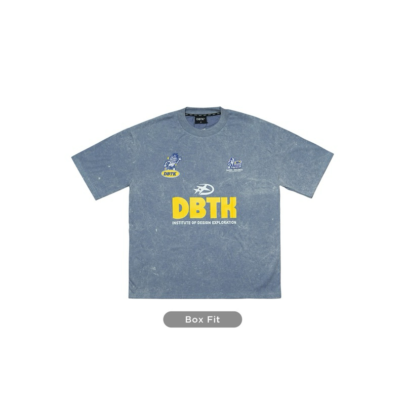 DBTK Remodel Tee | Acid Washed Blue | S - M Box Fit | Maico Hook Ups ...