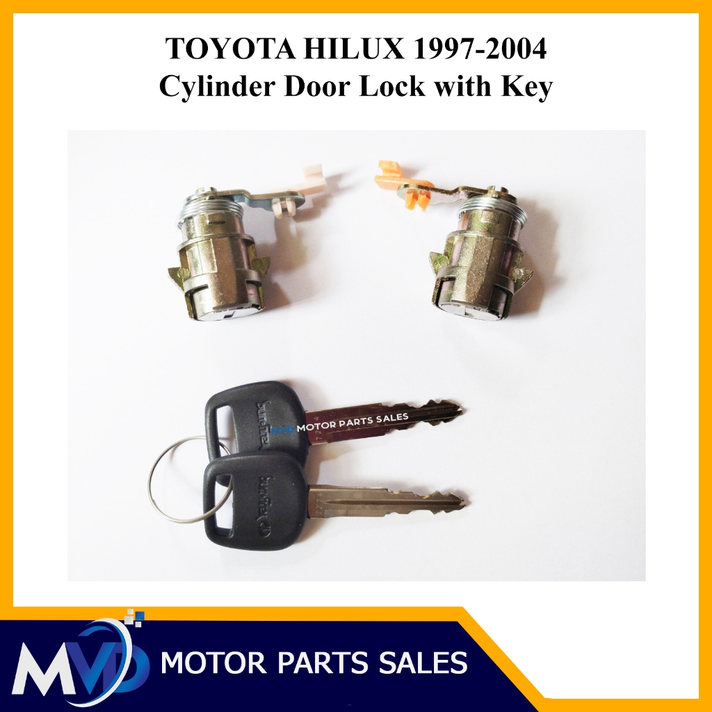 Toyota Hilux 1997-2004 Cylinder Door Lock with Keys | Shopee Philippines