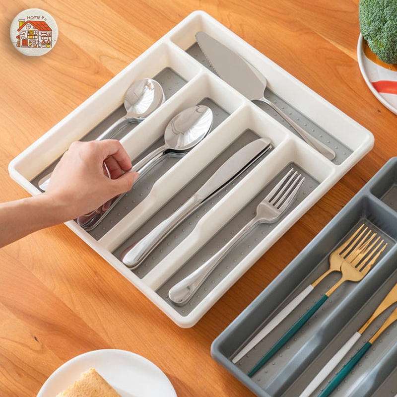 Cabinet Drawer Cutlery Storage Box Knife Fork Chopsticks Spoon ...