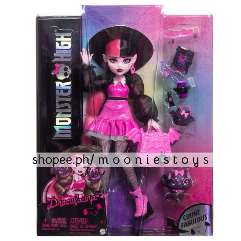 Monster High Draculaura Core Refresh Doll | Shopee Philippines