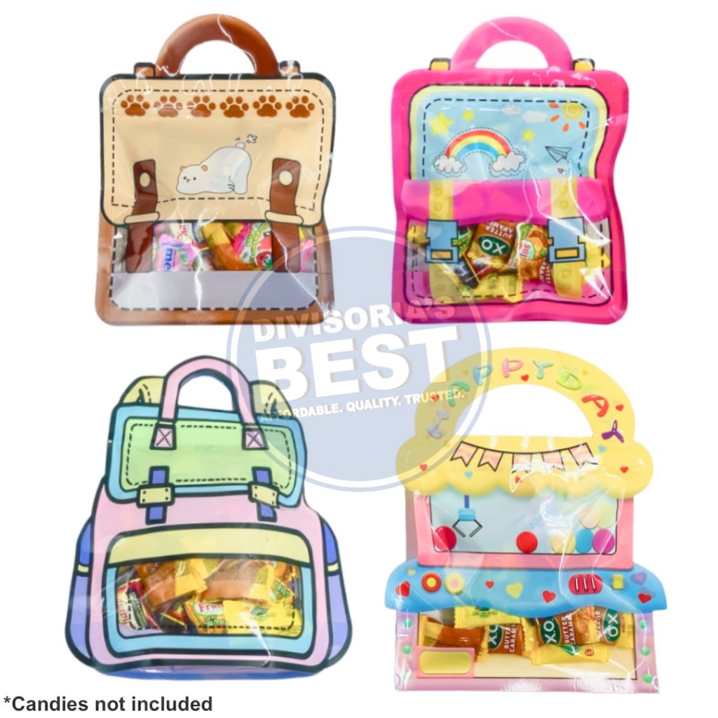 PS-478 (1 pc) Party Ziploc Loot Bag Backpack Design arty Favor Giveaway ...