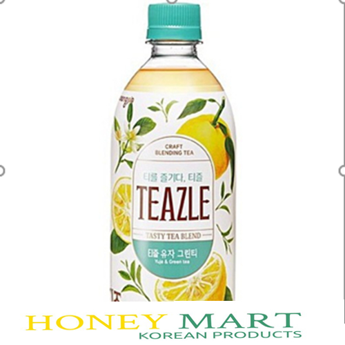 TEAZLE CITRON & GREEN TEA 500ML HONEY MART | Shopee Philippines
