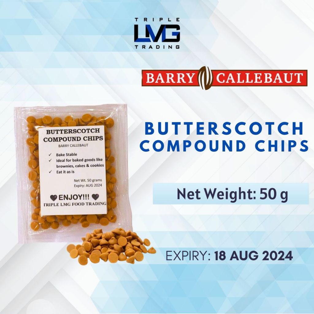 BUTTERSCOTCH COMPOUND CHIPS (BARRY CALLEBAUT) | Shopee Philippines
