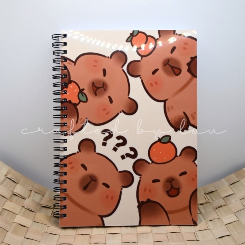 Notebook Lined Pages (Capybara) | Shopee Philippines