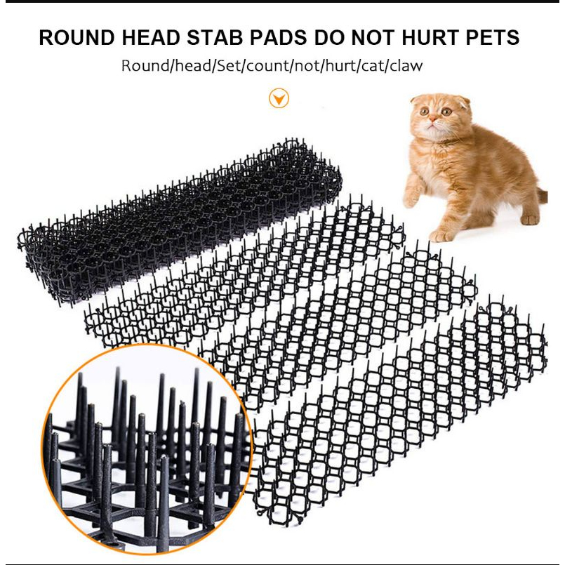 34*42CM Anti-Cat Mat with Spikes Cat Repellent Mats Indoor Anti Cat ...